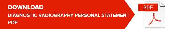 Diagnostic Radiography Personal Statement Writing Services