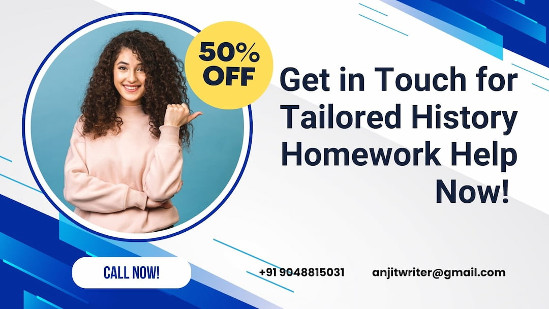 History Assignment Help @ 50% OFF