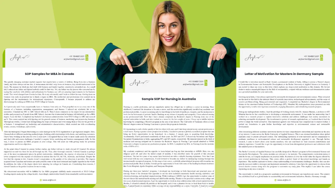 Free SOP Samples | Statement Of Purpose Examples [PDF]