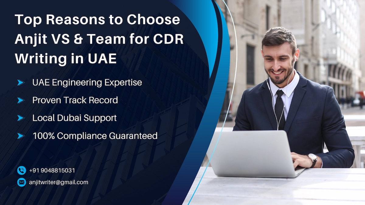 Professional CDR Writing Services in UAE –The Most Reliable Route to ...